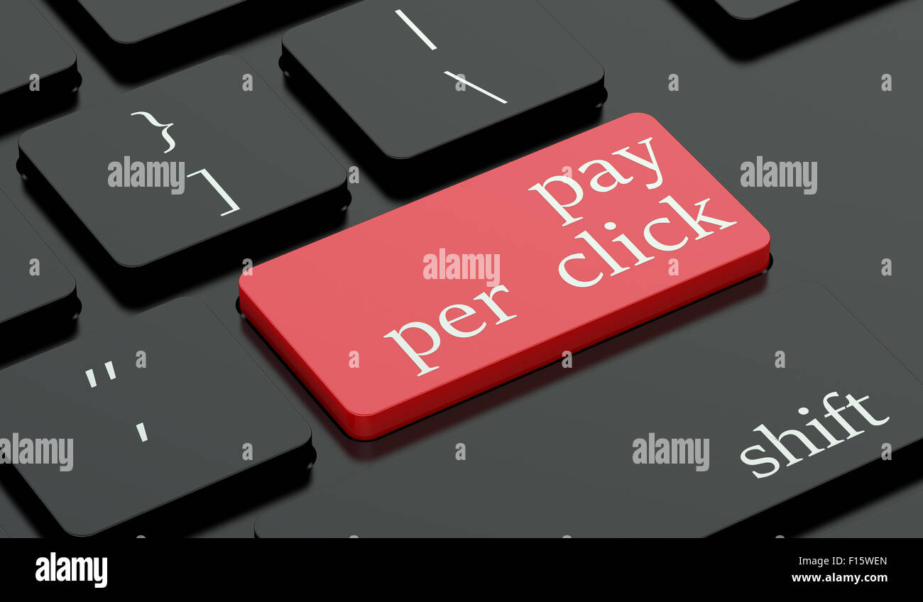 Pay to click ads hi-res stock photography and images - Alamy
