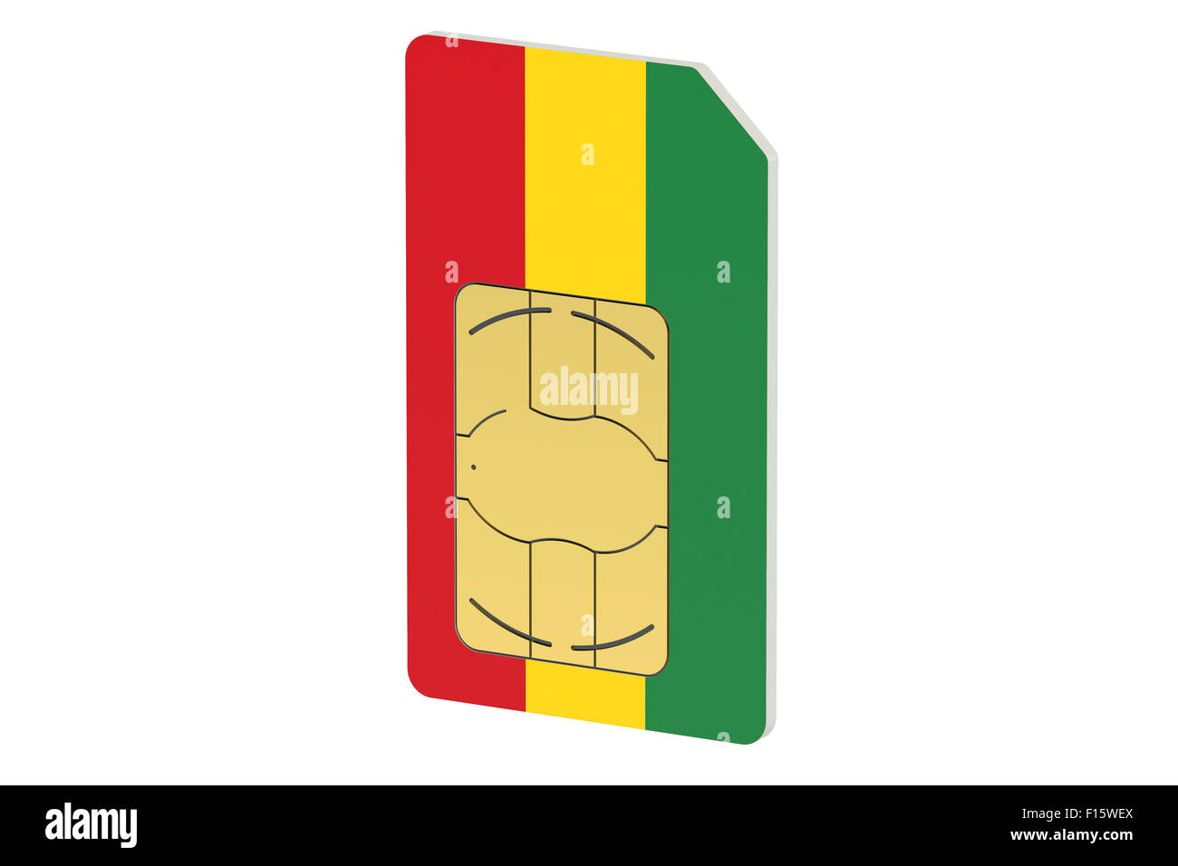 SIM card with flag of Bulgaria isolated on white background Stock Photo ...