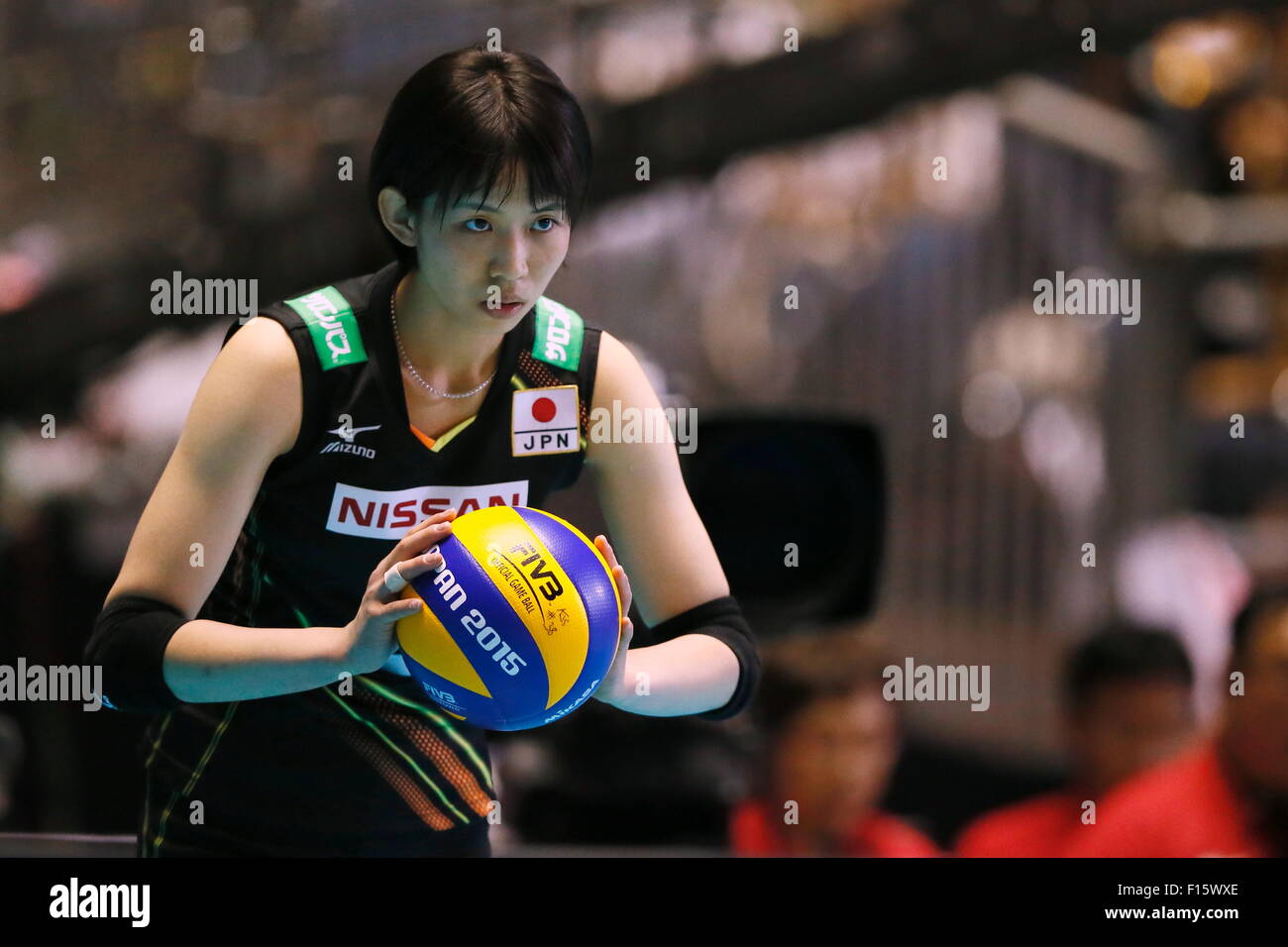Tokyo, Japan. 27th Aug, 2015. Sarina Koga (JPN) Volleyball : FIVB Women's World Cup 2015 1st ...
