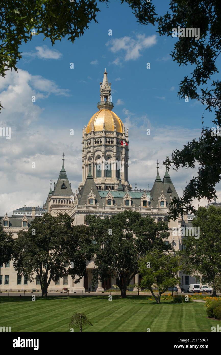 Connecticut state capitol building Hartford Stock Photo - Alamy