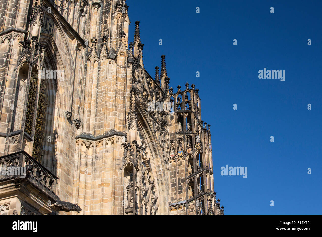 Prague castle details Stock Photo - Alamy