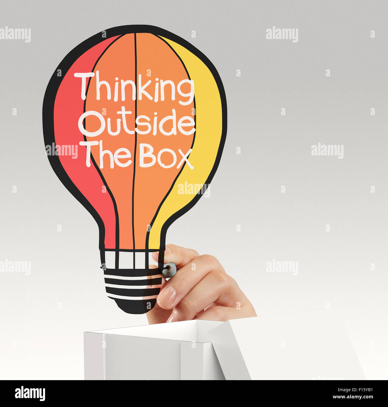 Lightbulb balloon concept concept hi-res stock photography and images ...