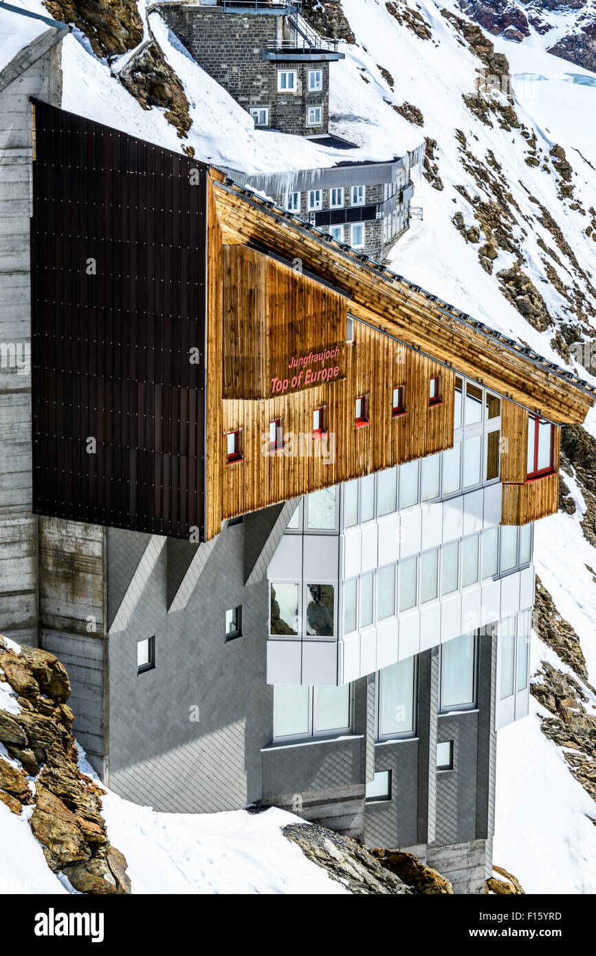 Views from the Jungfraujoch and Sphinx Observatory Stock Photo - Alamy