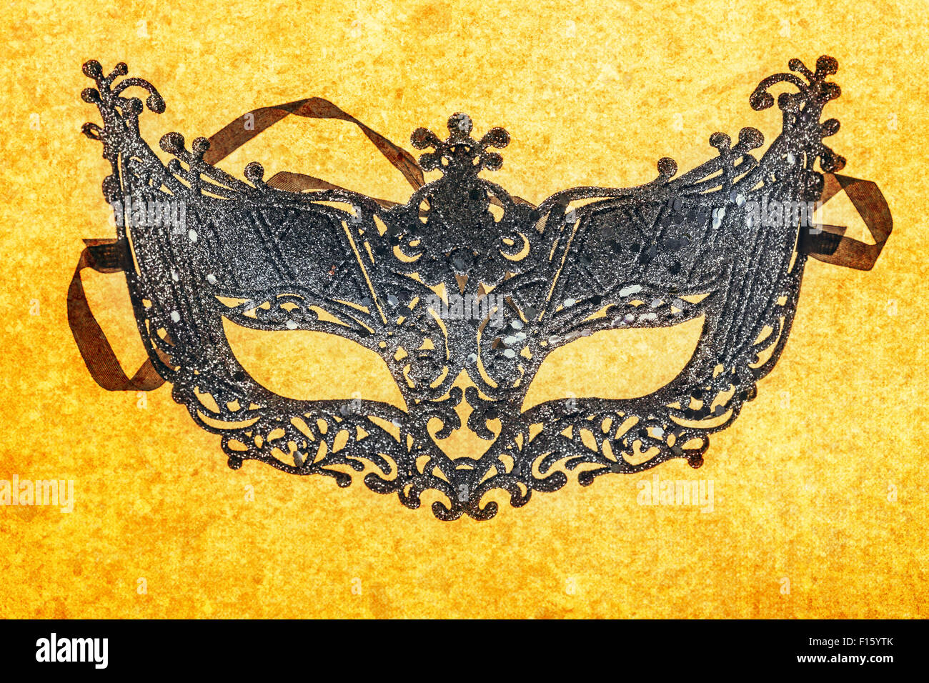 Single carnival disguise mask in close up Stock Photo - Alamy