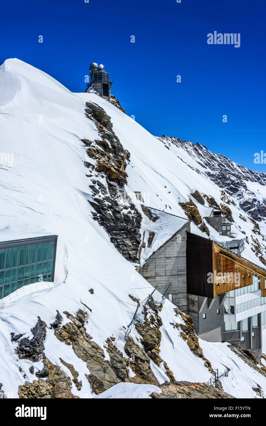 Views from the Jungfraujoch and Sphinx Observatory Stock Photo - Alamy