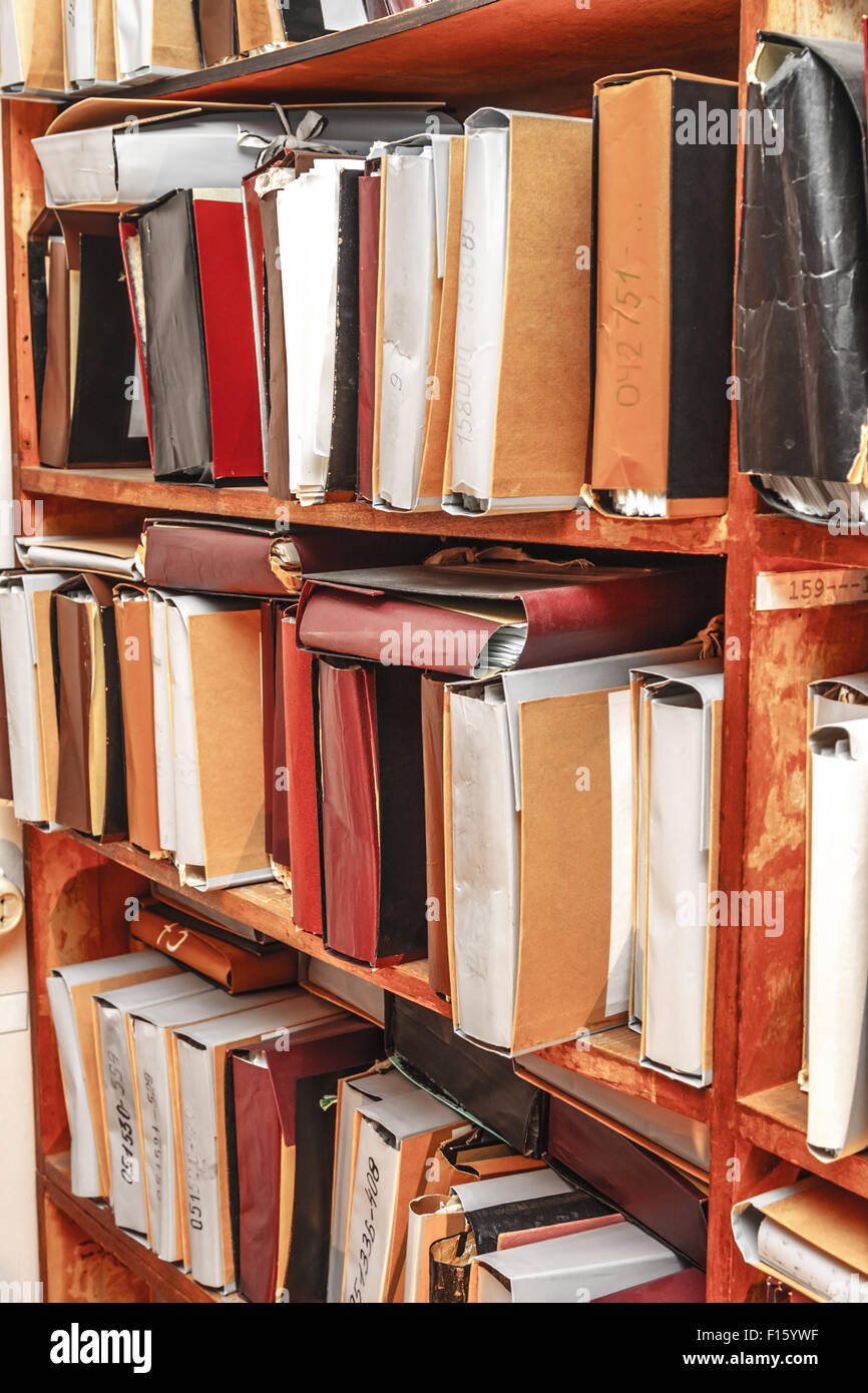 Stacked old paper hi-res stock photography and images - Alamy