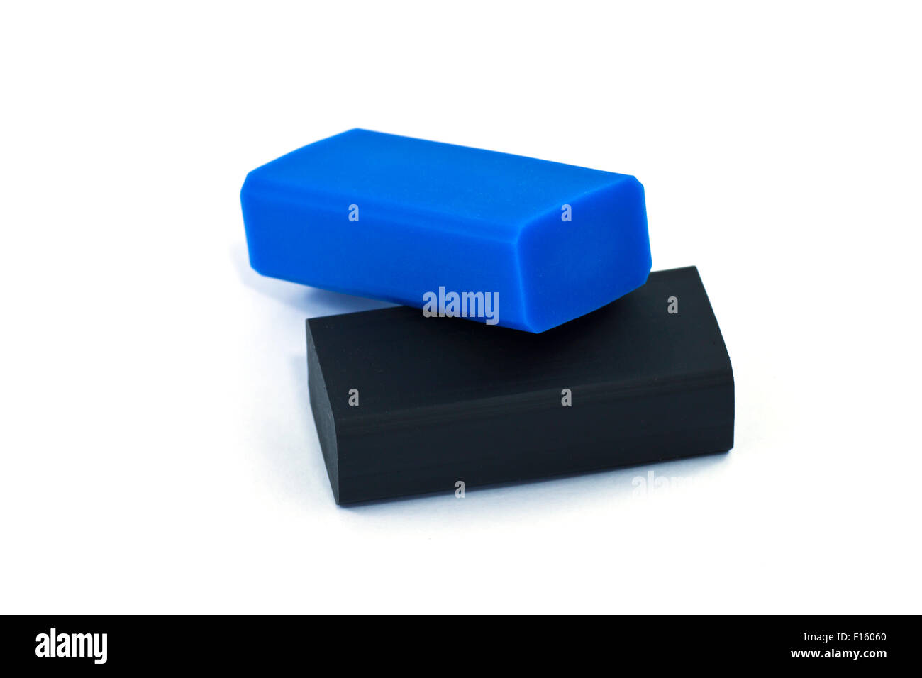 Eraser Isolated On White Background Stock Photo - Alamy