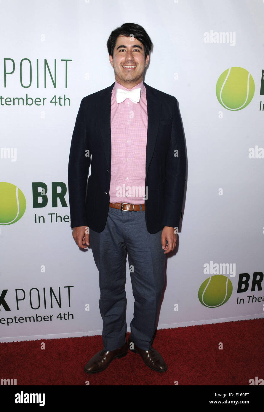 Los Angeles, California, USA. 27th Aug, 2015. Daniel Hammond attending ...