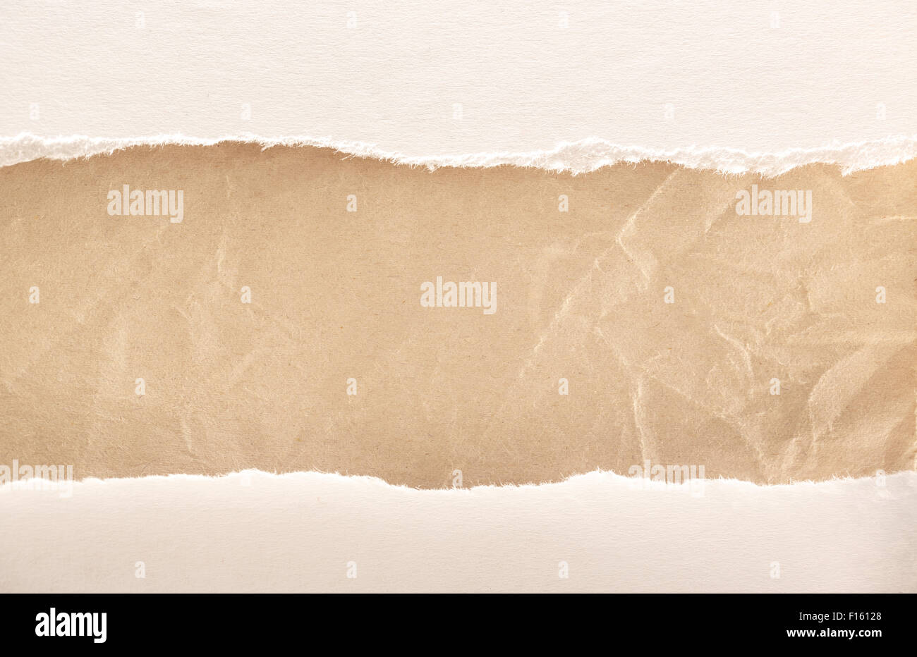 Ragged pieces of paper as background closeup Stock Photo - Alamy