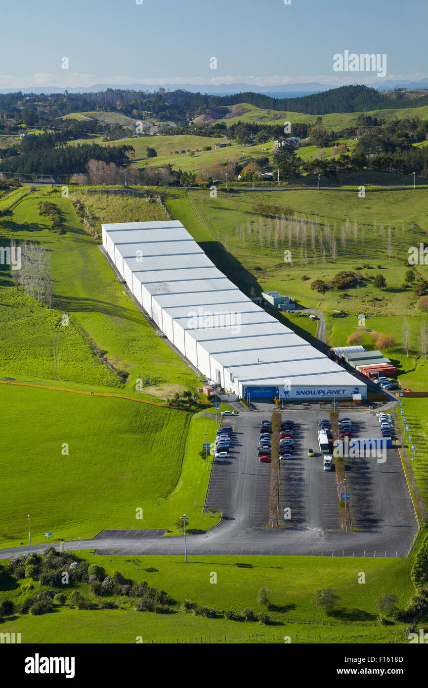 Snowplanet indoor snow recreation centre, Silverdale, Hibiscus Coast ...