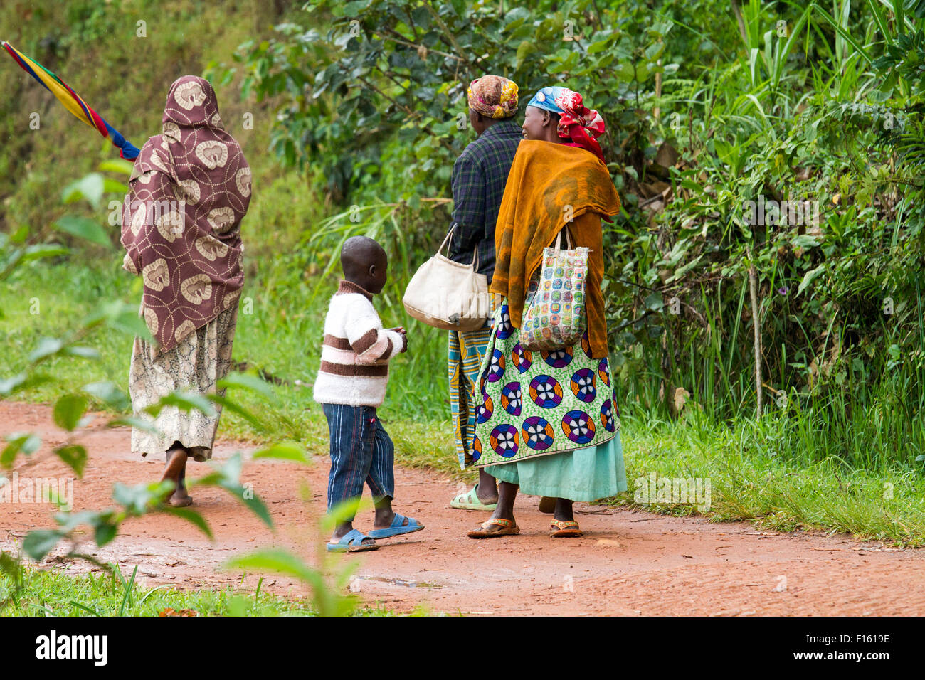 MAYANGE; RWANDA - NOVEMBER 4: Unidentified woman from the UN Millenium ...