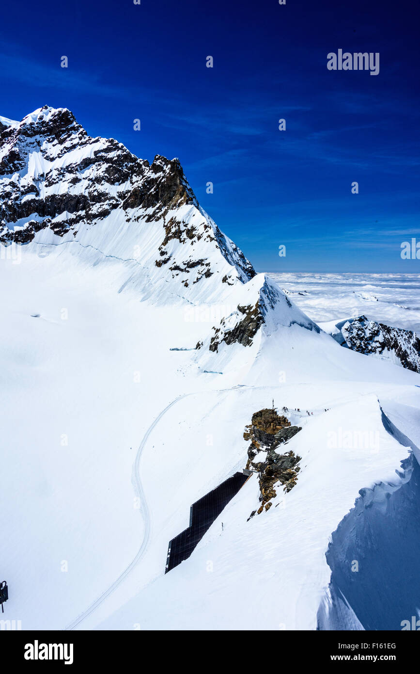 Views from the Jungfraujoch and Sphinx Observatory Stock Photo - Alamy