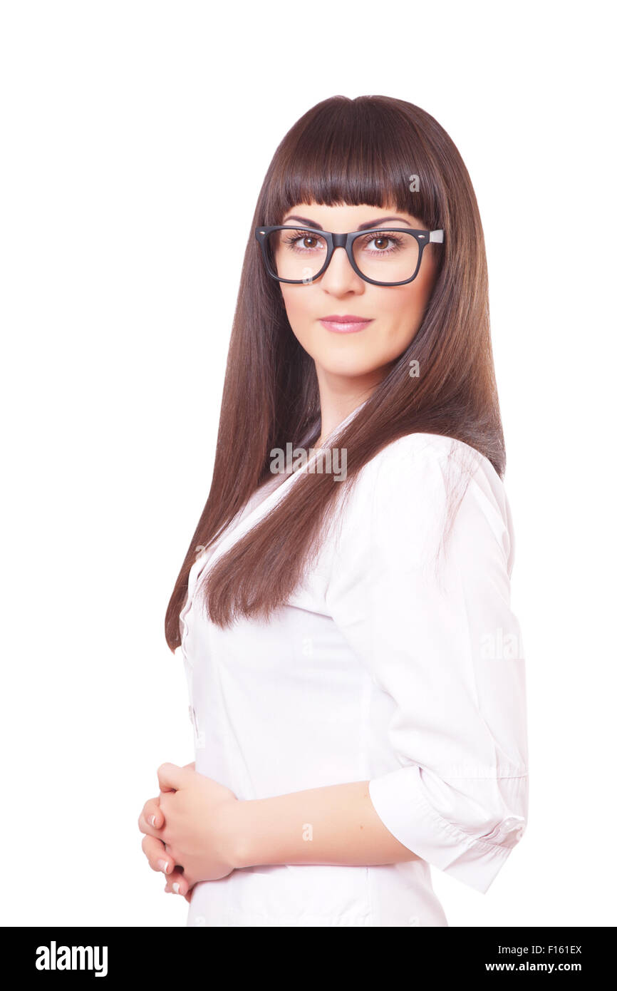 In lab coat Cut Out Stock Images & Pictures - Alamy