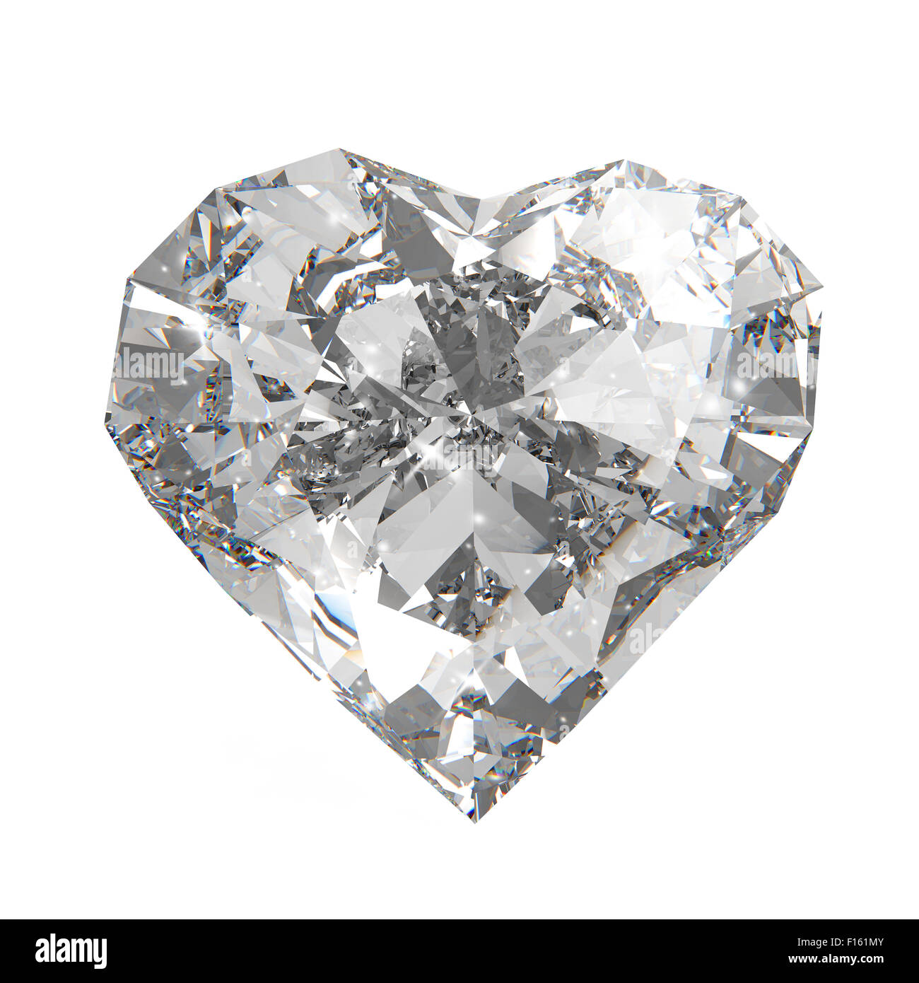 Diamond heart hi-res stock photography and images - Alamy