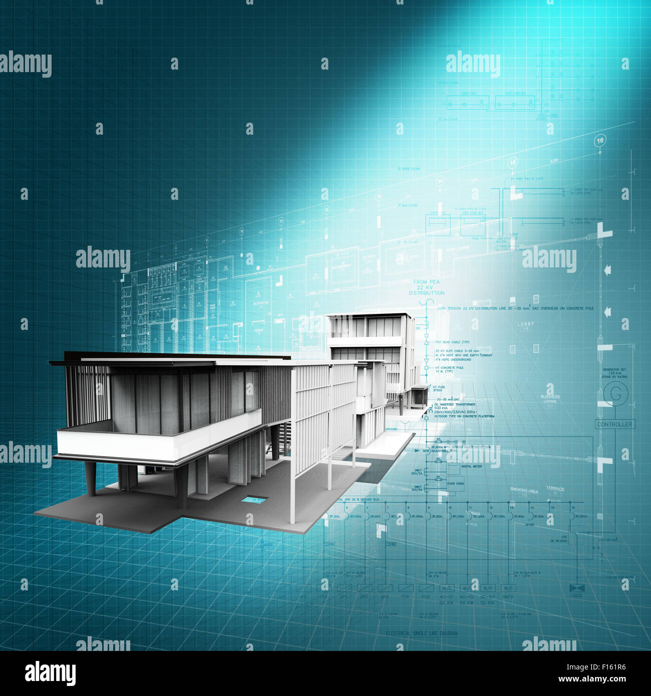 Drawing architectural exterior hi-res stock photography and images - Alamy