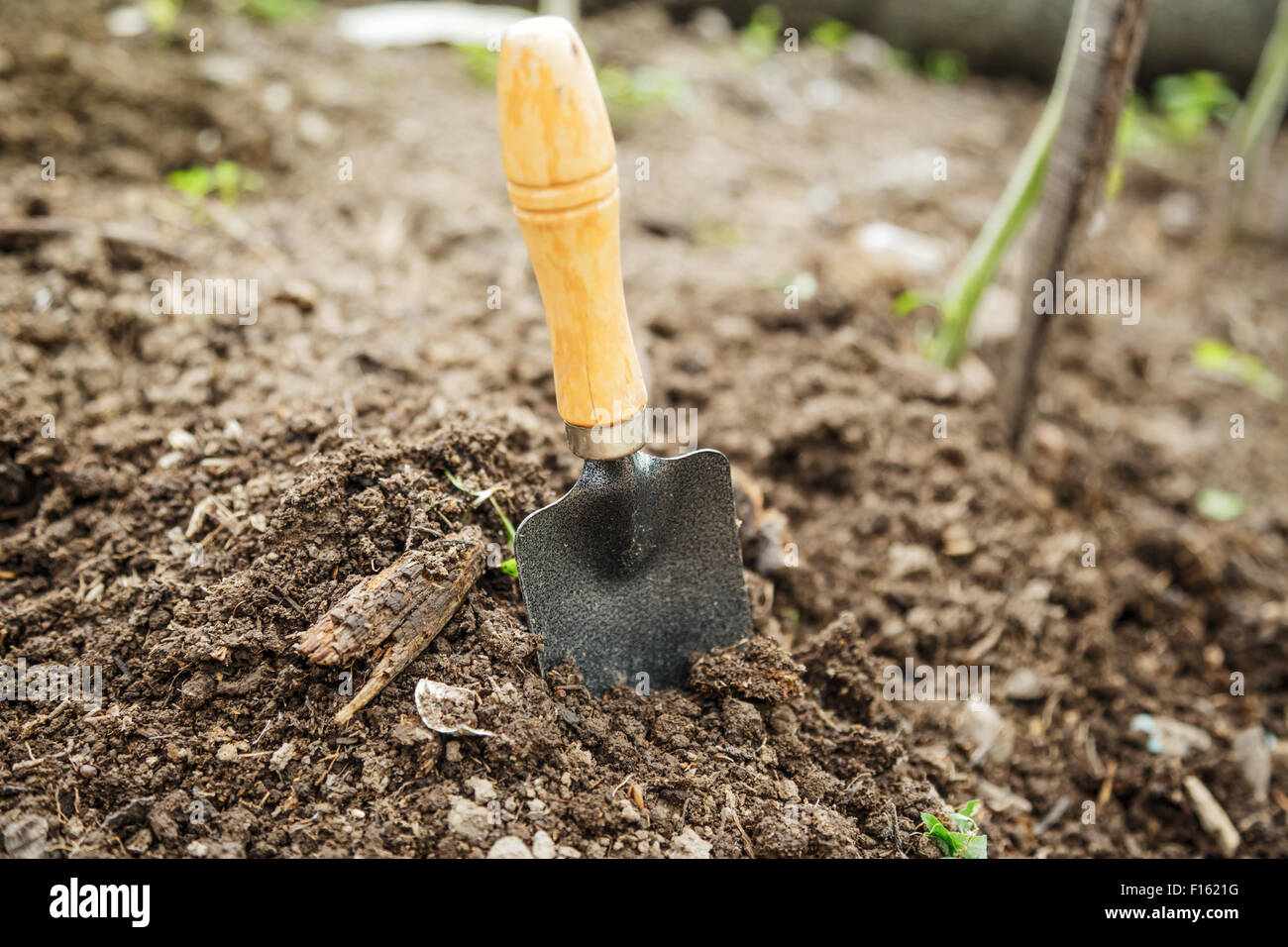 Dig up the soil hi-res stock photography and images - Alamy