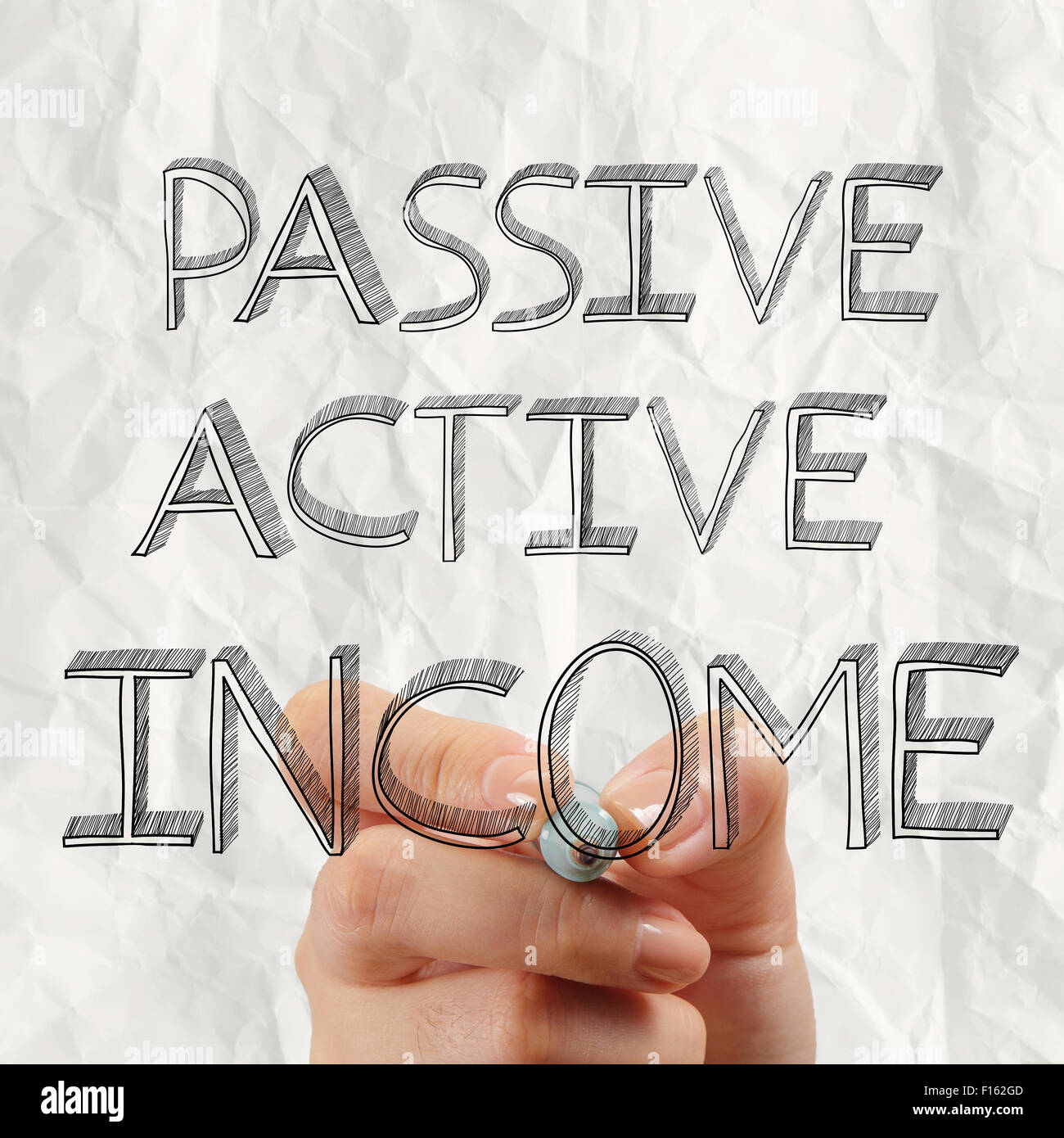 Active passive income hi-res stock photography and images - Alamy