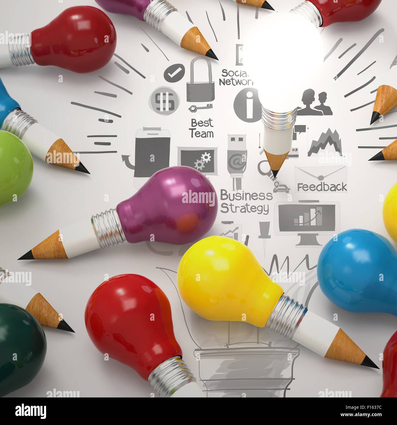 Lightbulb display hi-res stock photography and images - Alamy