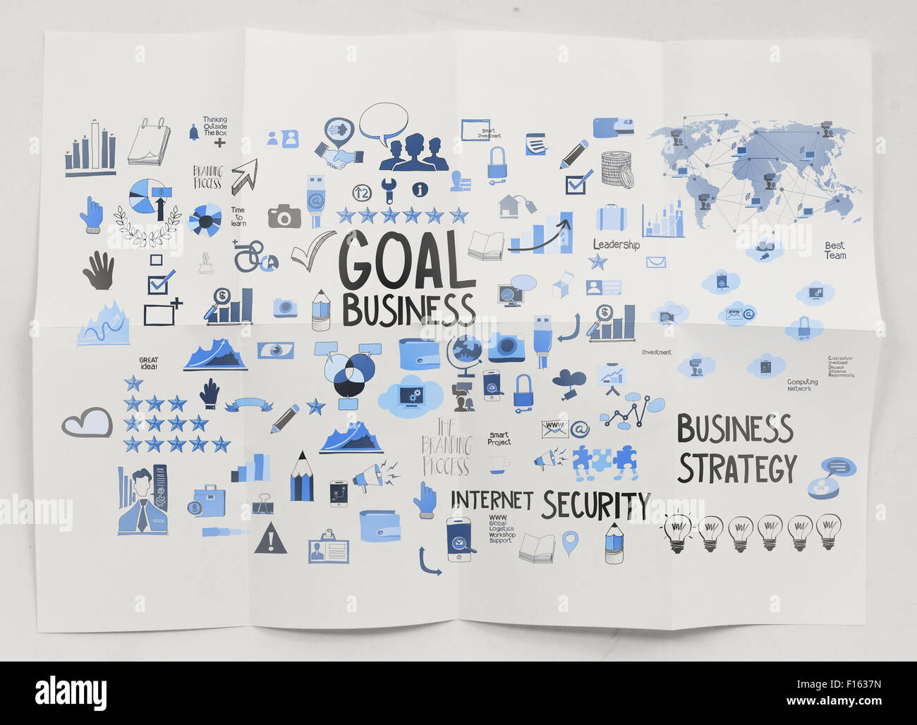 Hand drawn graph paper hi-res stock photography and images - Alamy