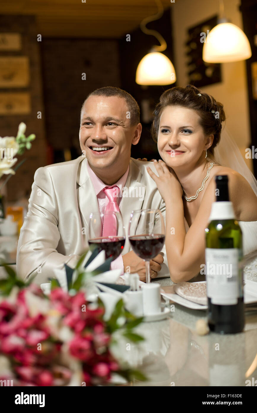 Joyous Wedding Dinner High Resolution Stock Photography and Images - Alamy