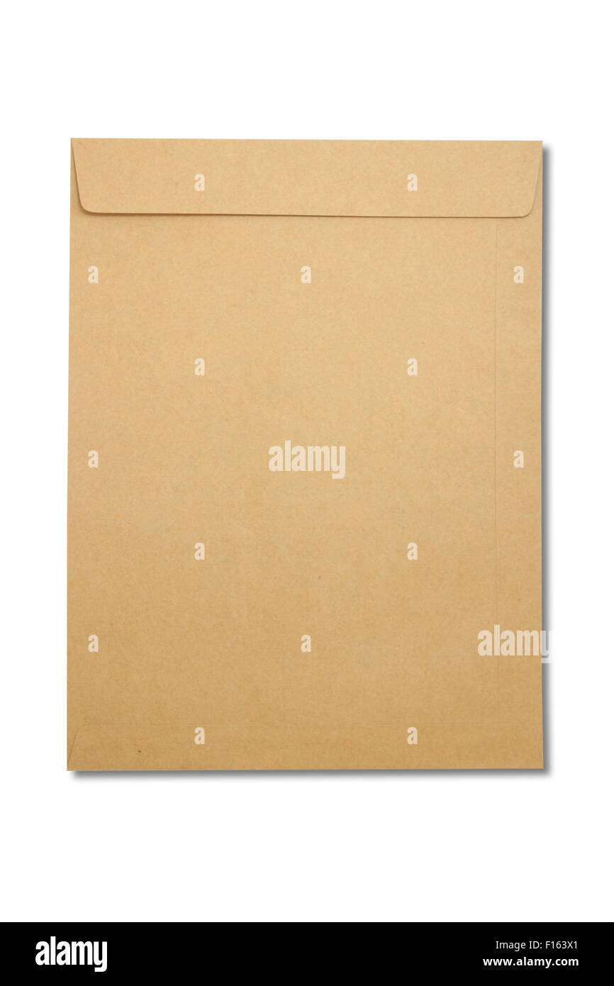 Paper Envelope isolated on white background Stock Photo - Alamy