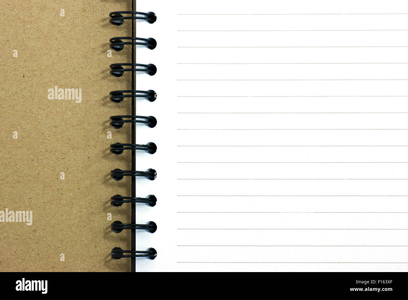 The Blank of notebook Stock Photo - Alamy