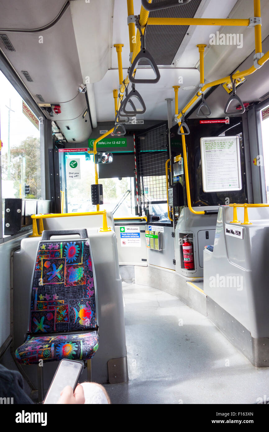 Inside a bus seat hi-res stock photography and images - Alamy