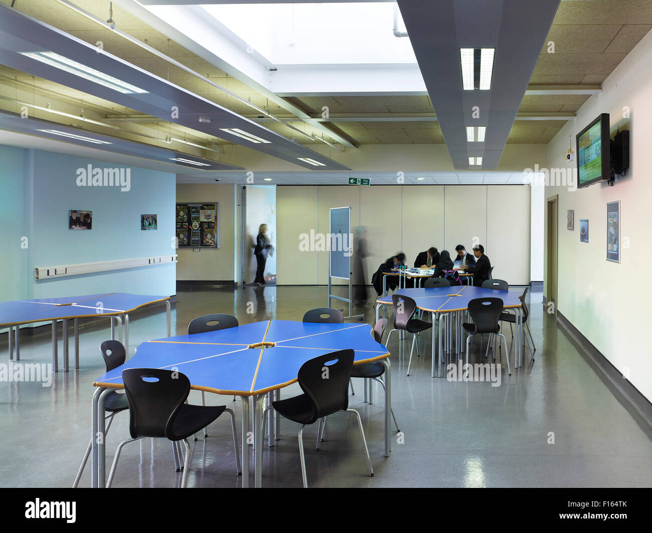 Open learning area. Moseley School, Birmingham, United Kingdom ...