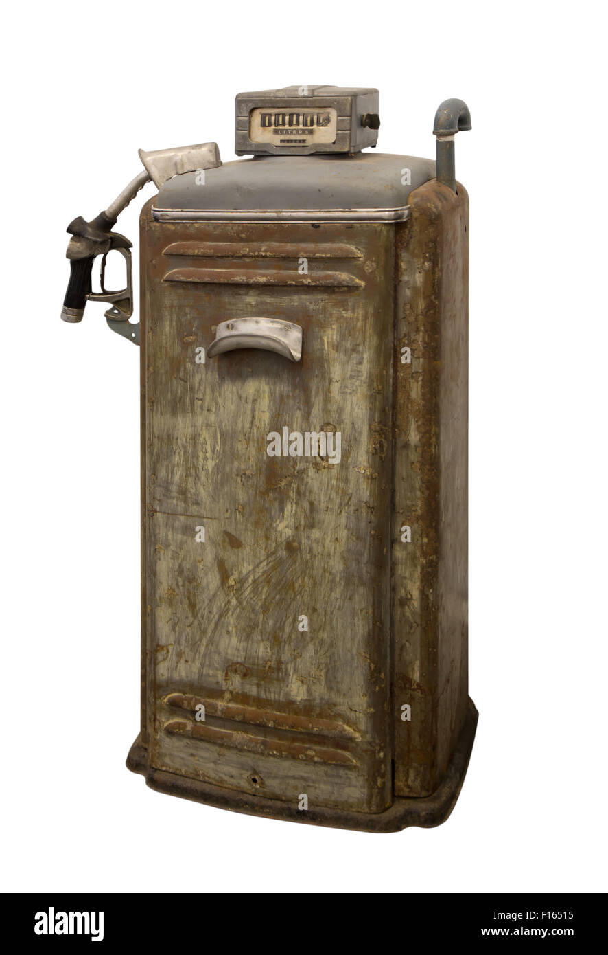 Vintage gas Pump Stock Photo - Alamy