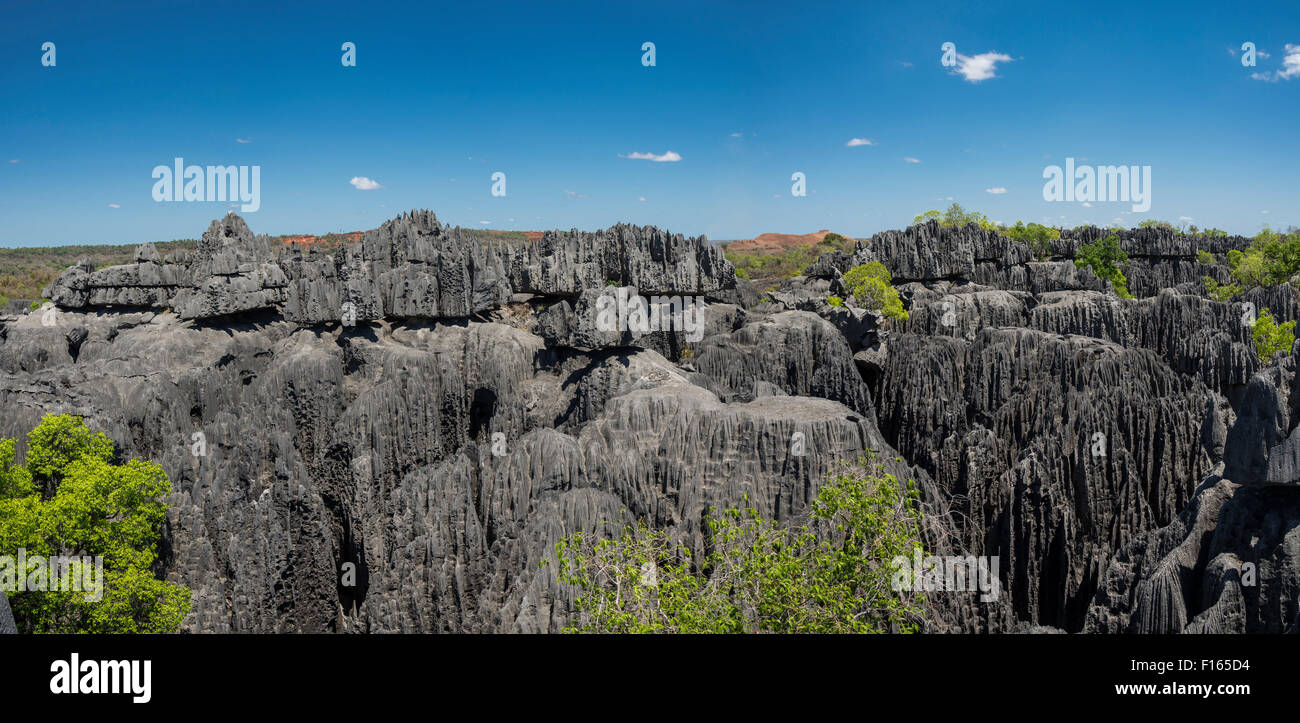 Karst landscape, Tsingy, Tsingy du Bemaraha National Park, Unesco World ...