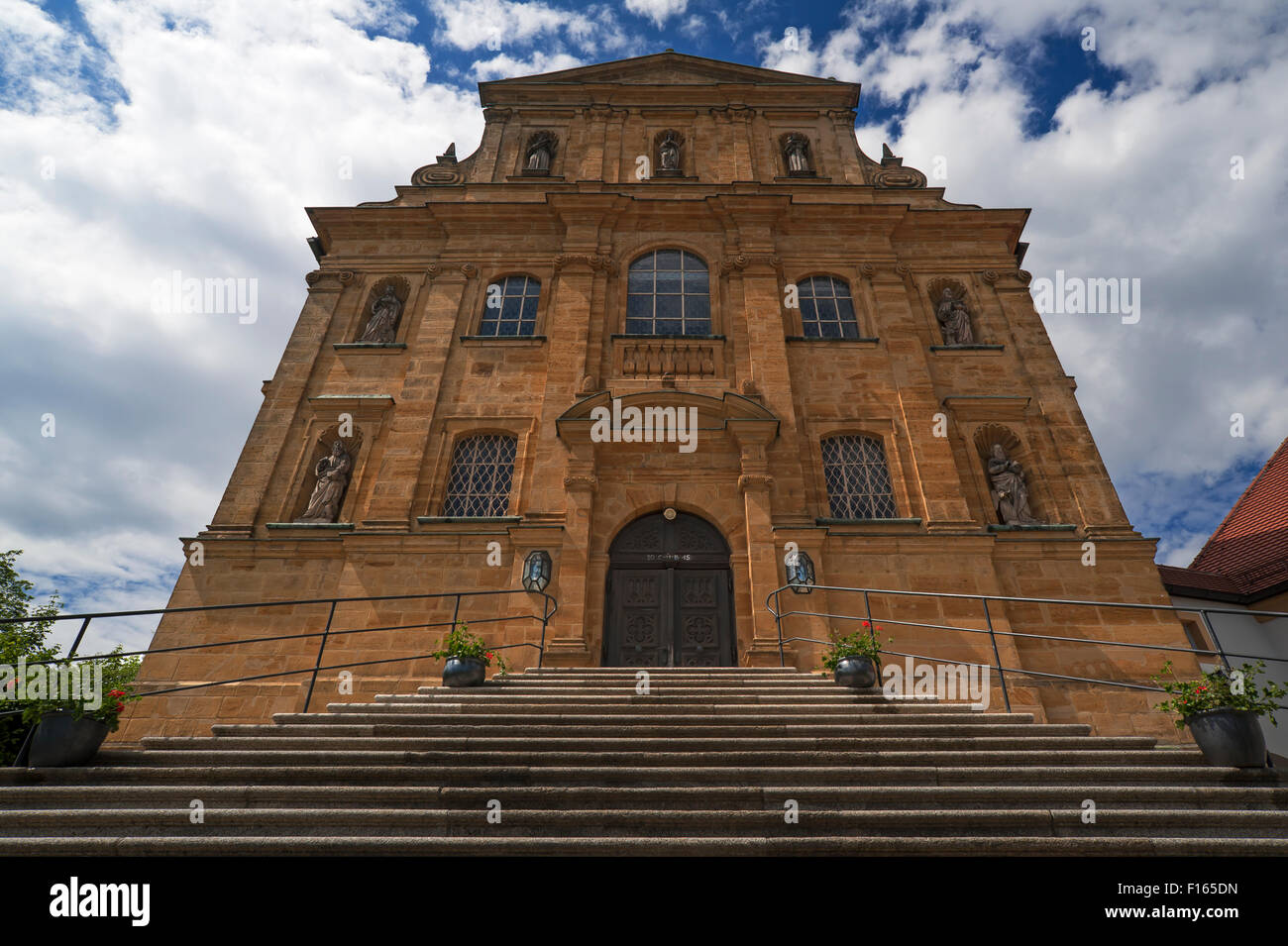 Baroque pilgrimage church Maria Hilf, Amberg, Upper Palatinate, Bavaria ...