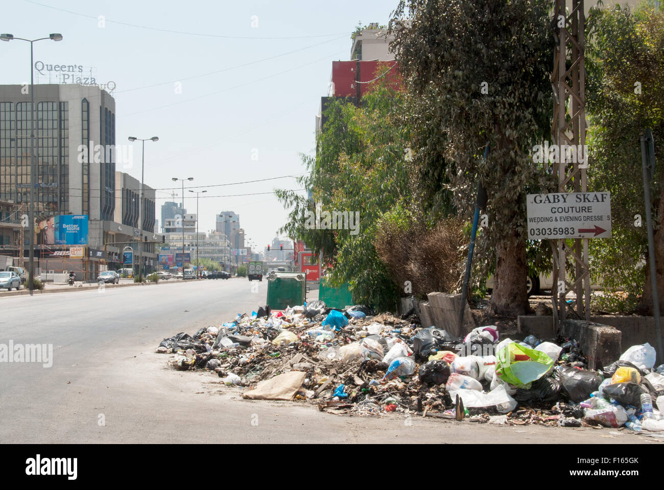 Beirut trash problem hi-res stock photography and images - Alamy