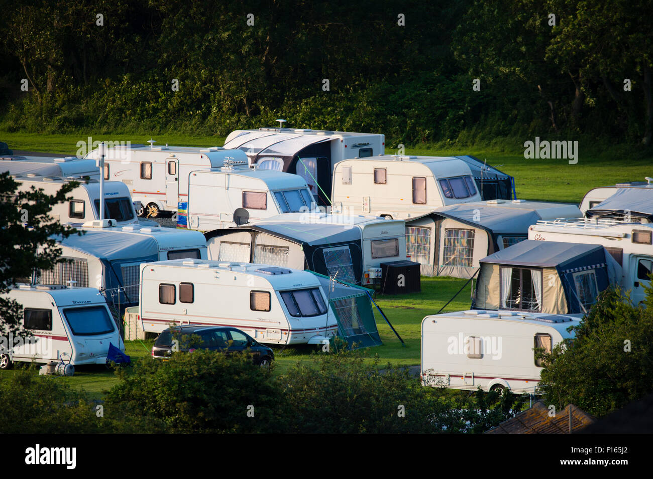Caravans and camping tent hi-res stock photography and images - Alamy