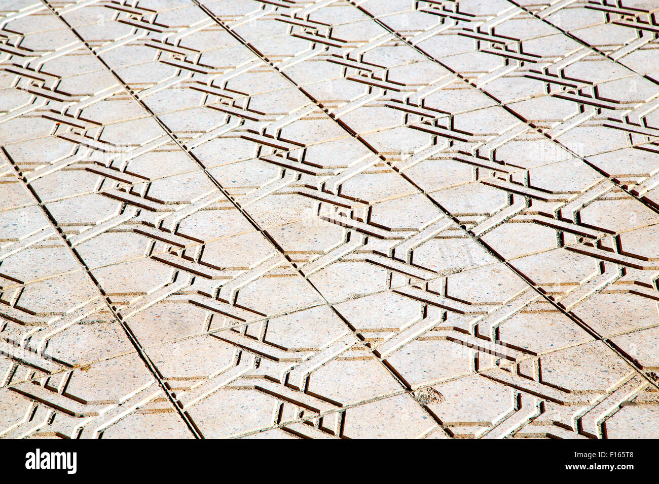 abstract morocco in africa tile the colorated pavement background ...