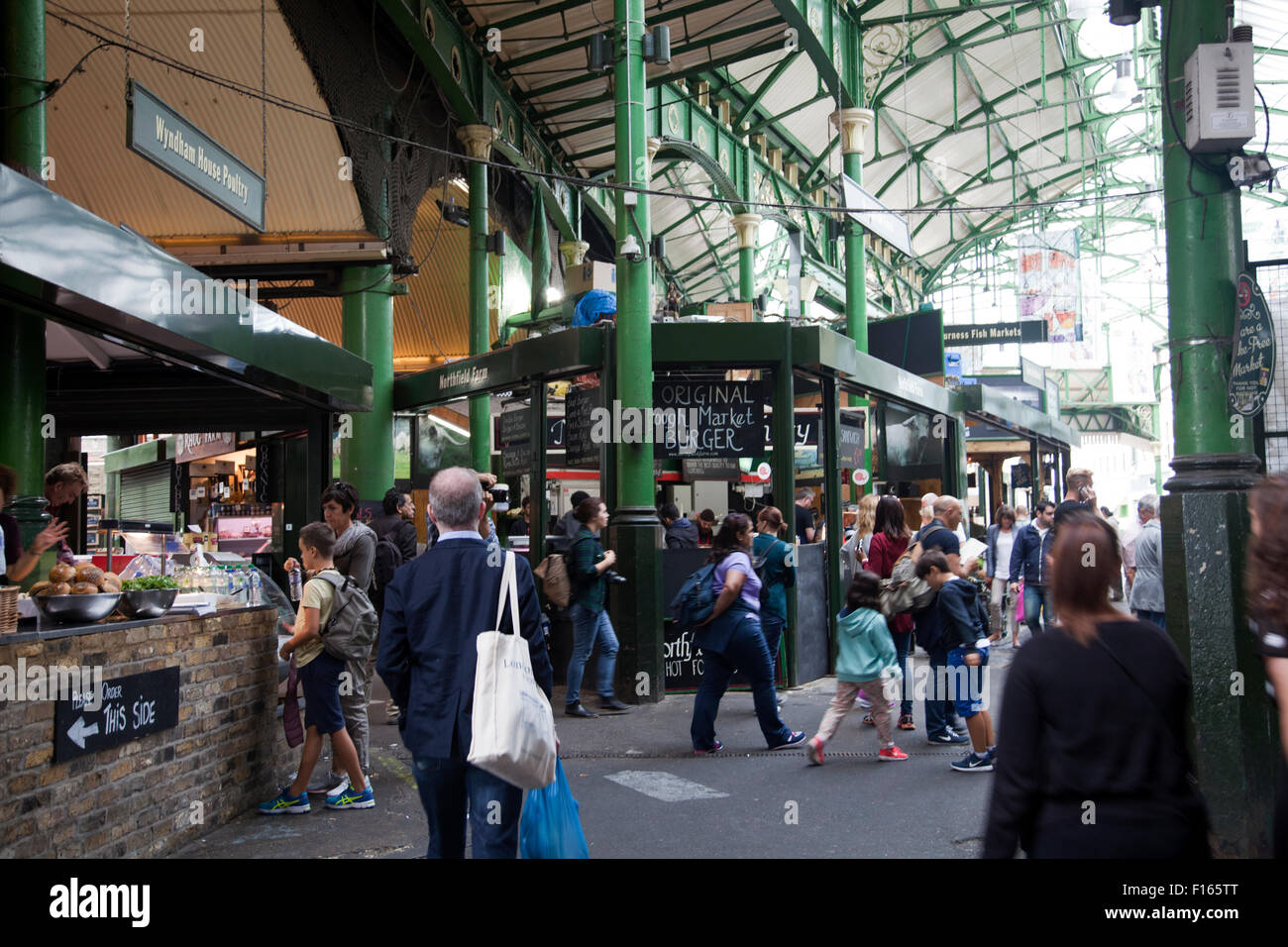 Borough Market in London UK Stock Photo - Alamy