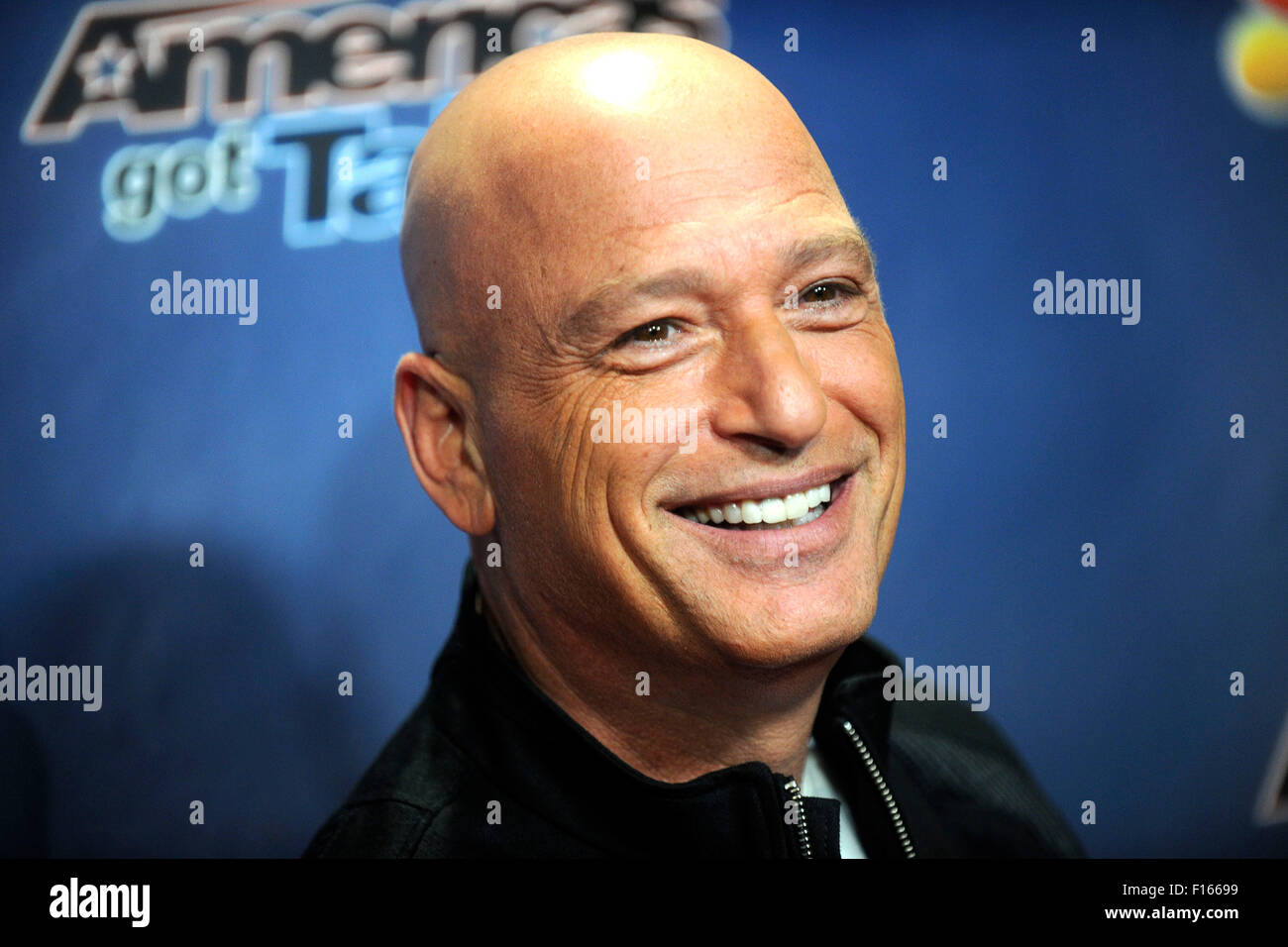New York City. 26th Aug, 2015. Howie Mandel attends the 'America's Got ...