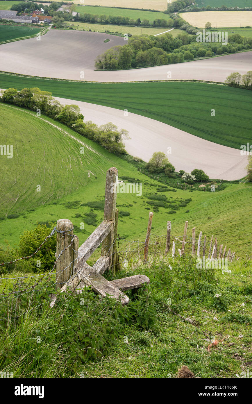 Rolling english countryside hi-res stock photography and images - Alamy