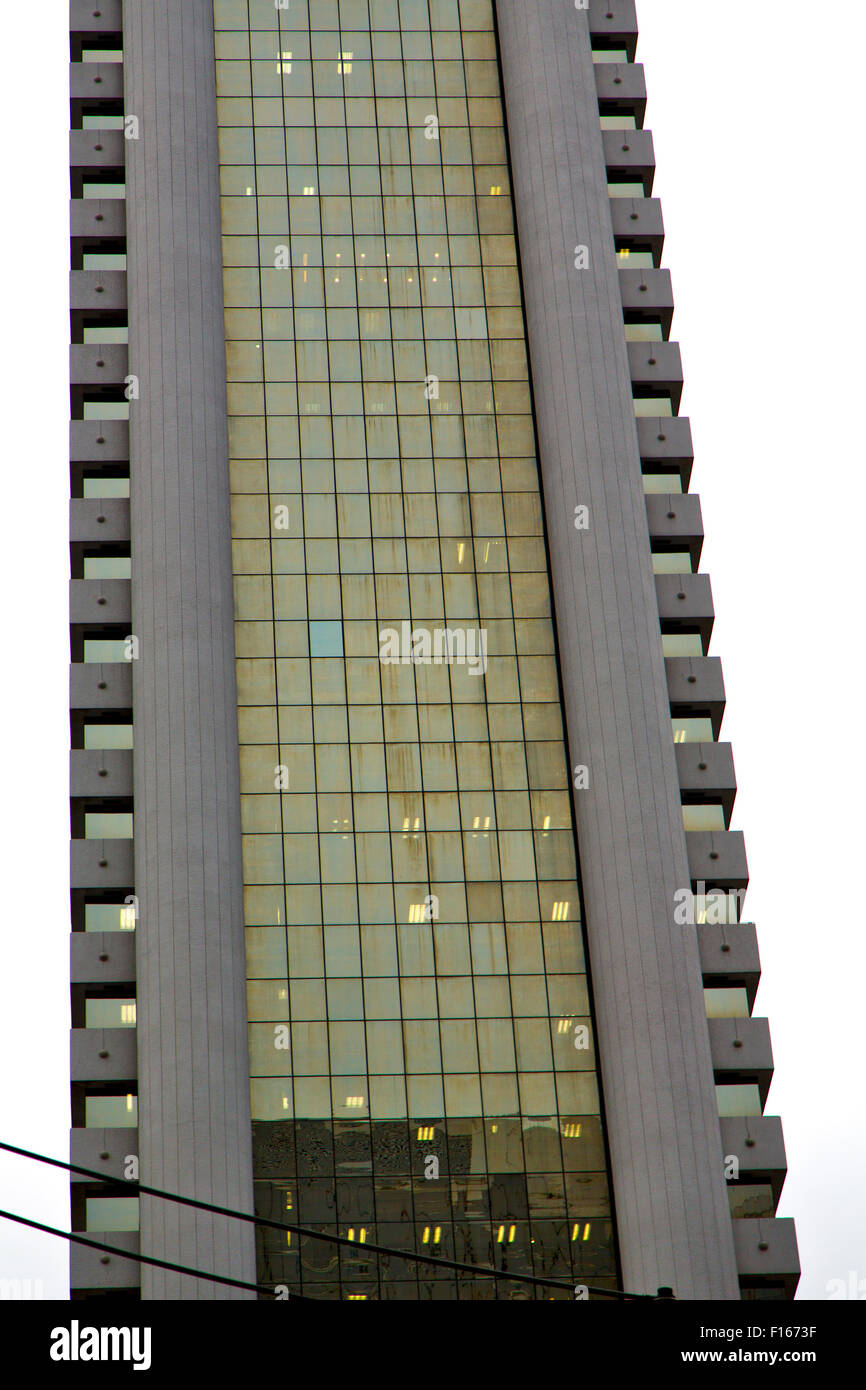 thailand bangkok office district palaces abstract modern building line ...