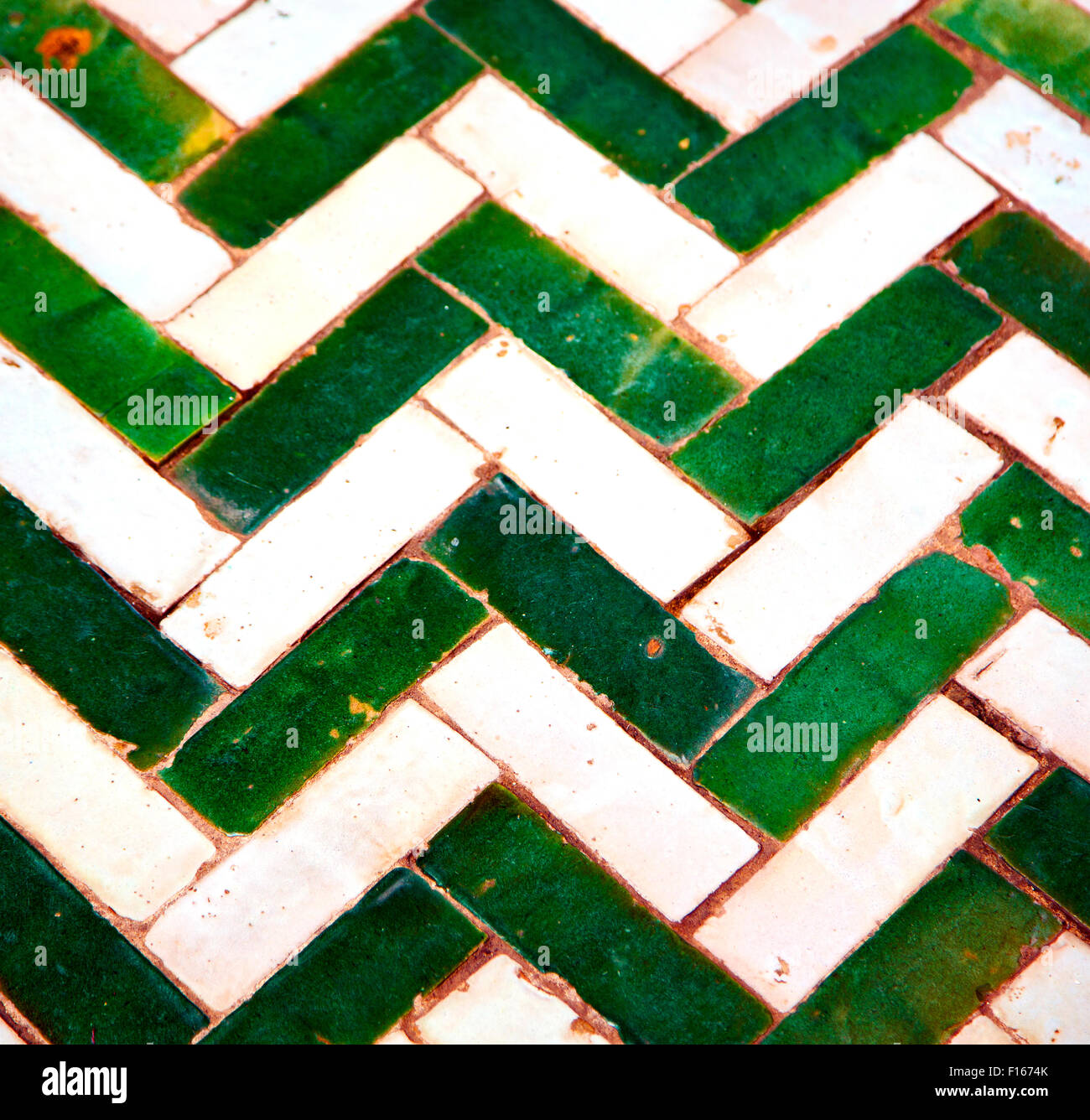 abstract morocco in africa tile the colorated pavement background ...