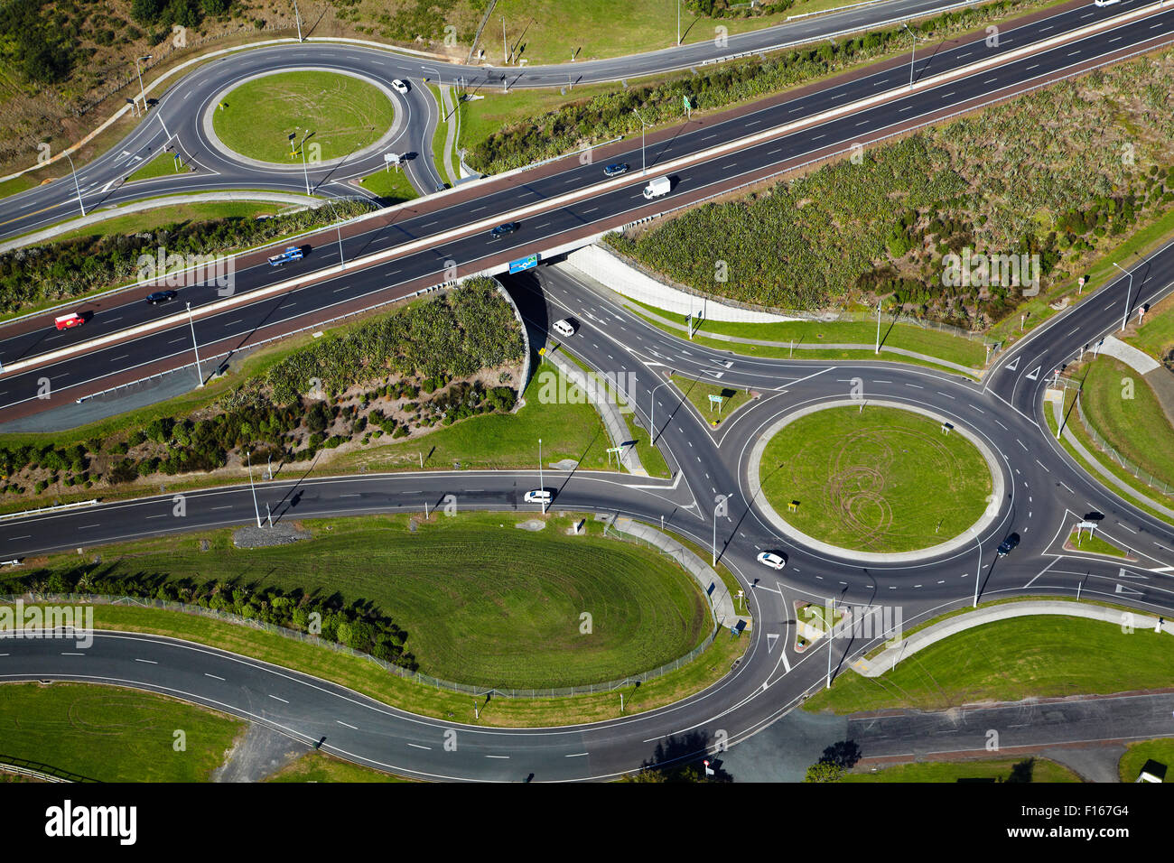 Four way intersection hi-res stock photography and images - Alamy
