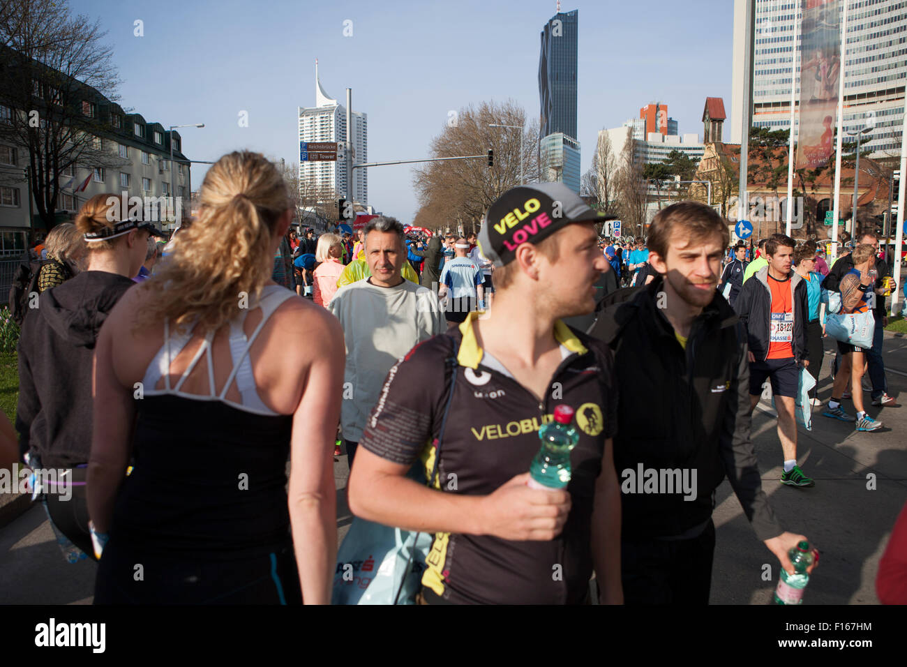 Vienna Marathon. Vienna, Austria Stock Photo - Alamy
