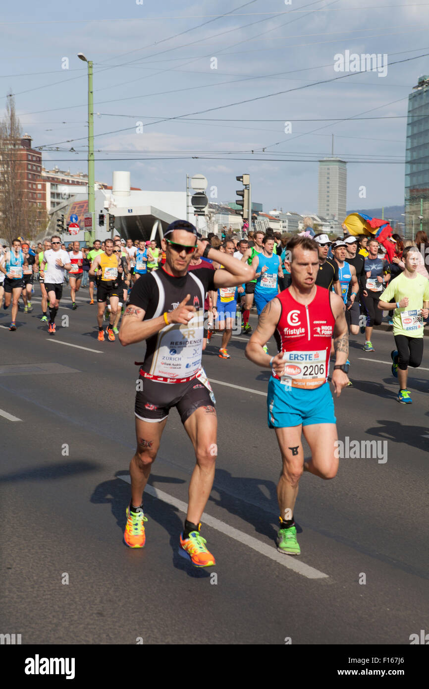 Vienna Marathon. Vienna, Austria Stock Photo - Alamy