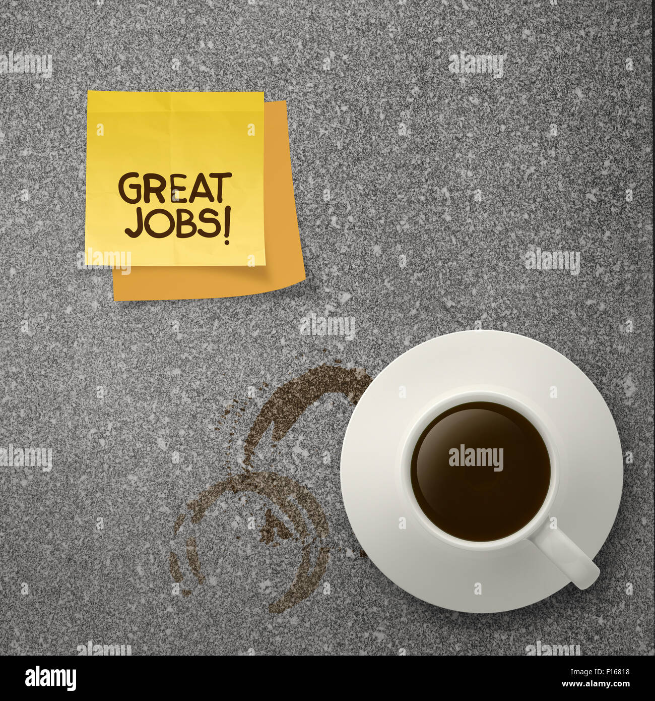 Great job on sticky note hi-res stock photography and images - Alamy