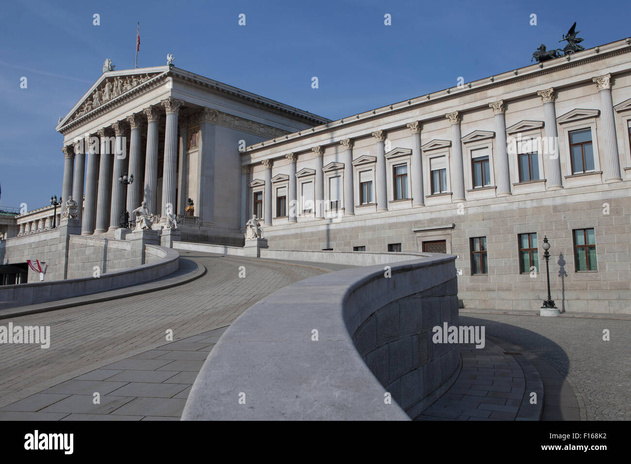 The Parliament building in Vienna, Austria Stock Photo - Alamy
