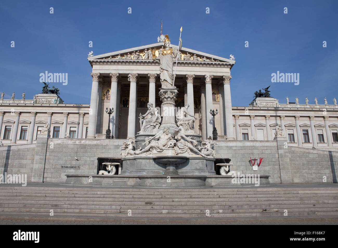 The Parliament building in Vienna, Austria Stock Photo - Alamy