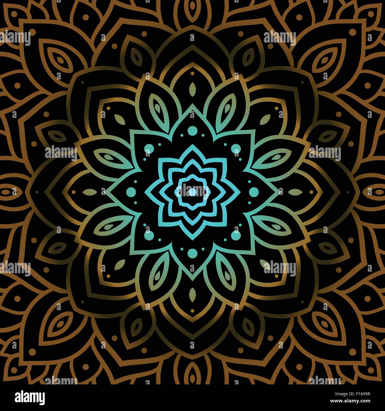 Tribal art background composition Stock Vector Images - Alamy