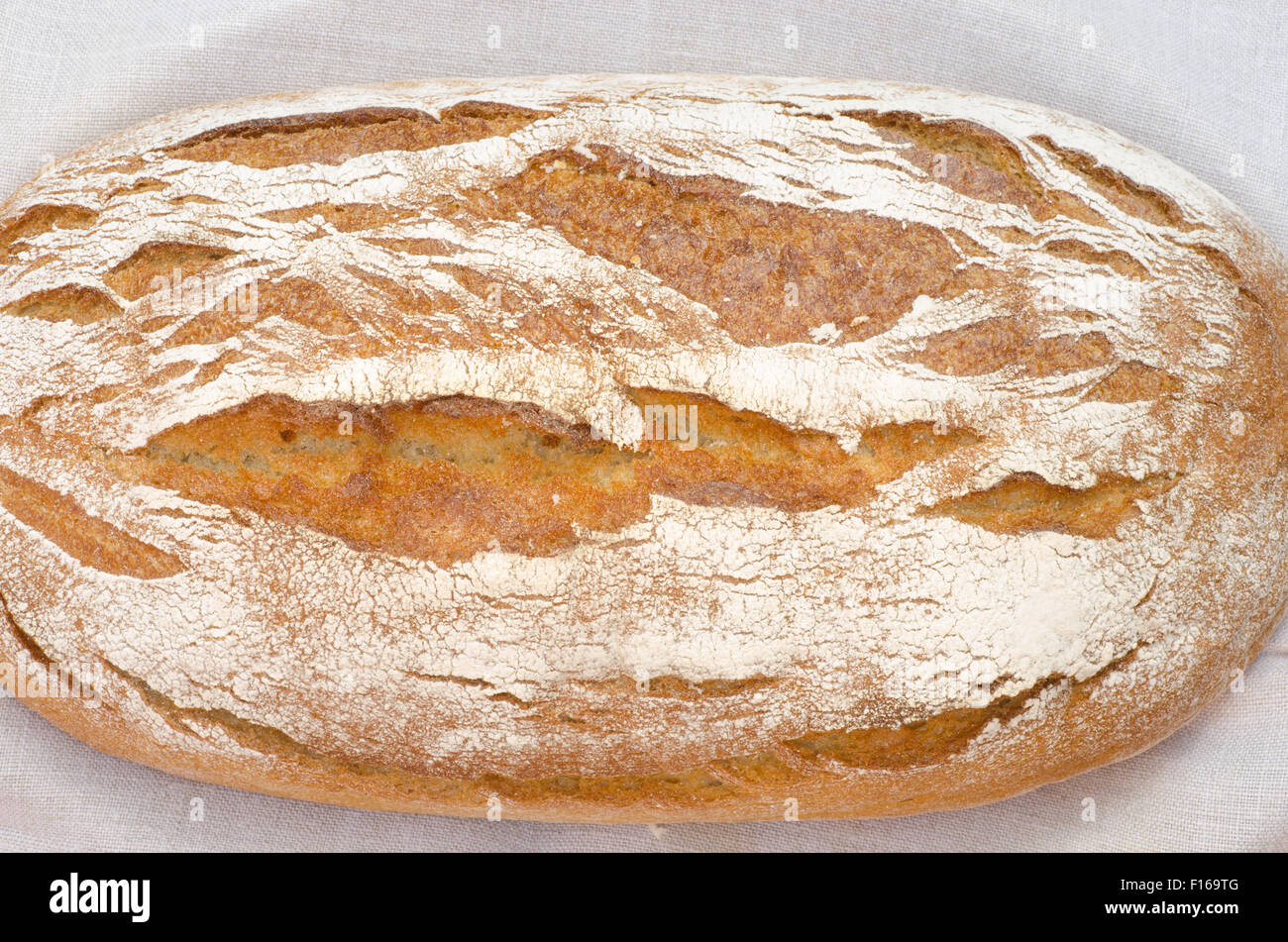 close up to rustic bread leaf Stock Photo - Alamy