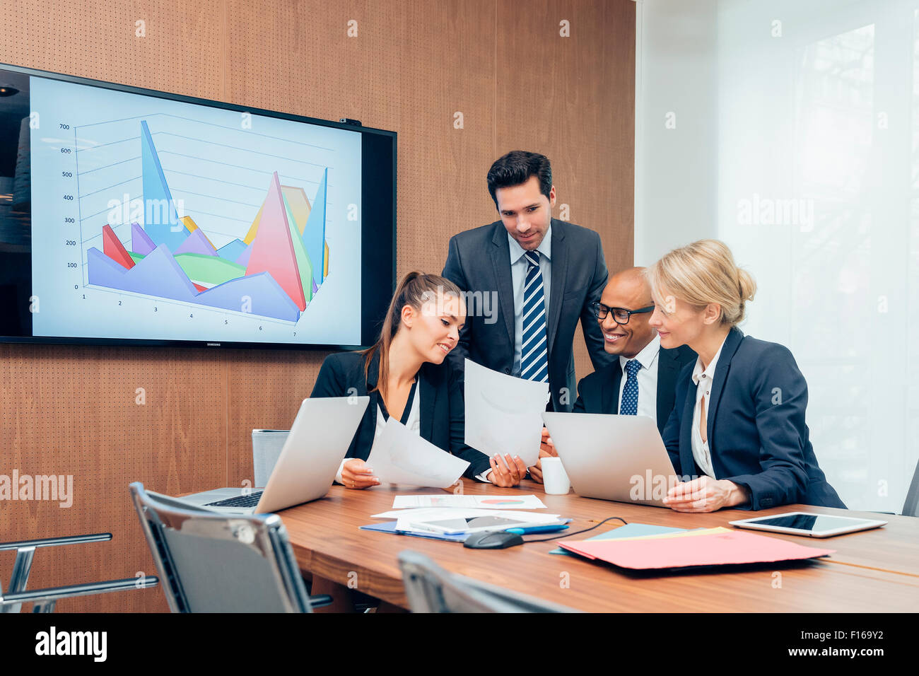 Business people meeting Stock Photo - Alamy