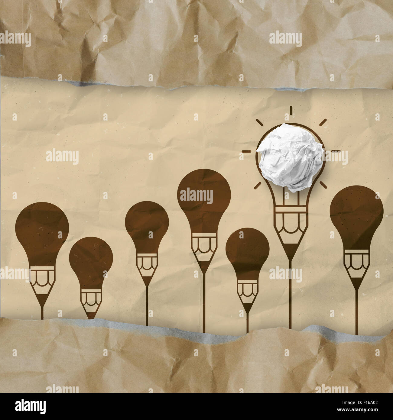 Light bulb and envelope hi-res stock photography and images - Alamy