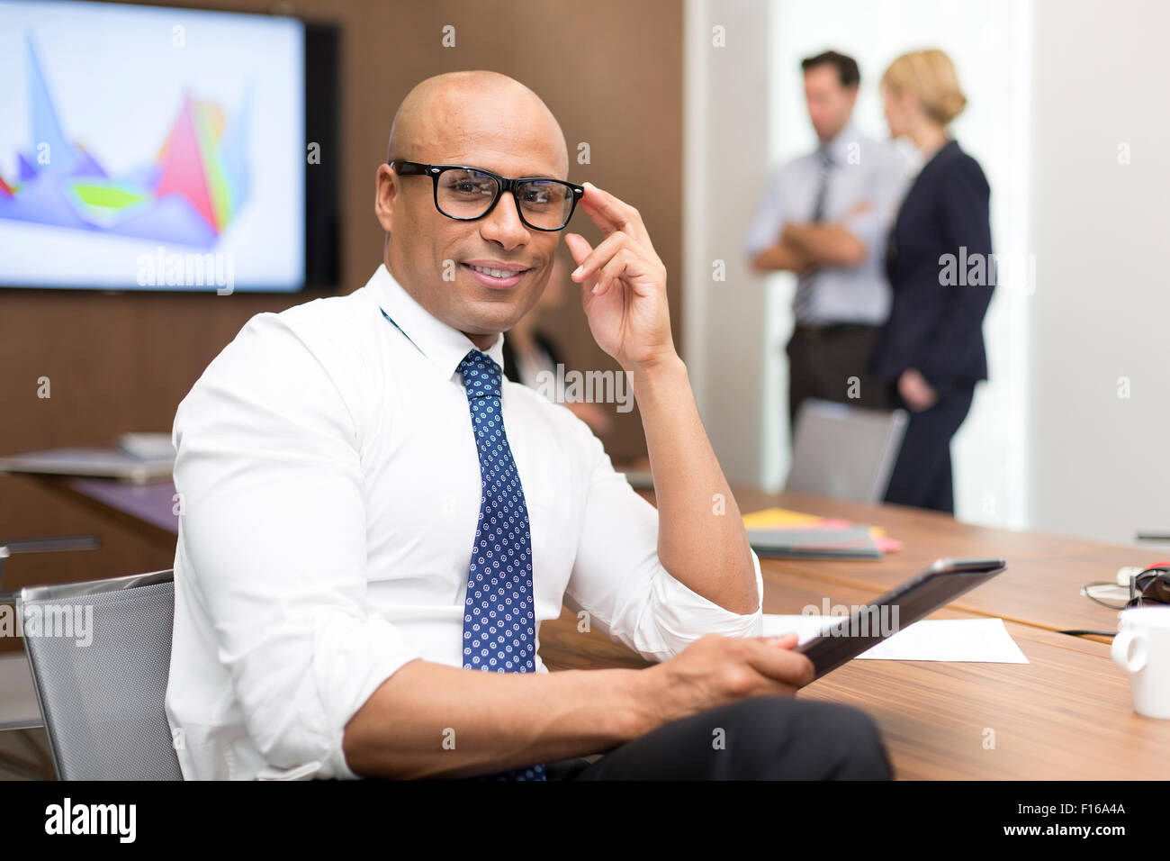 Portrait of a businessman Stock Photo - Alamy